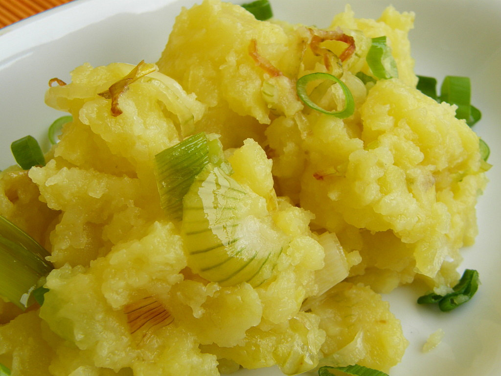 Šťouchané brambory recept - TopRecepty.cz