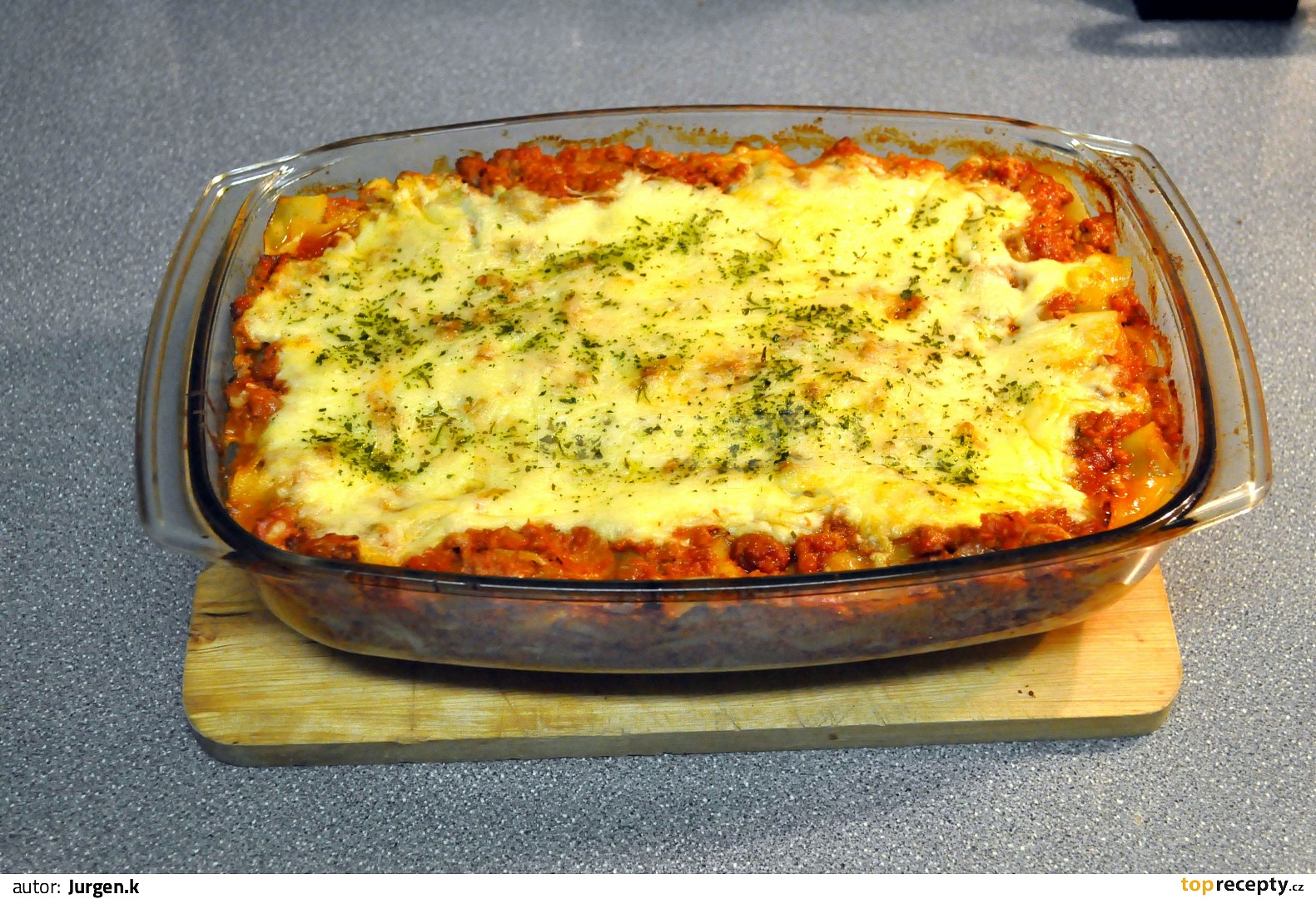 Domácí lasagne recept - TopRecepty.cz