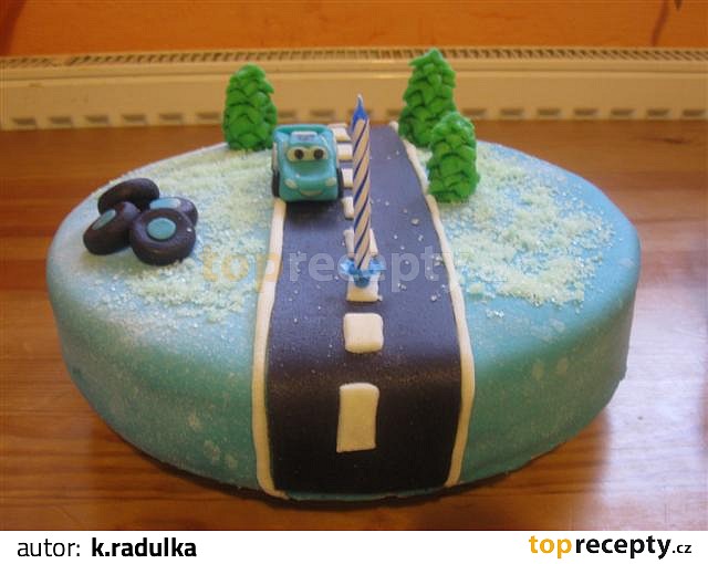 Dort auto Cars recept - TopRecepty.cz