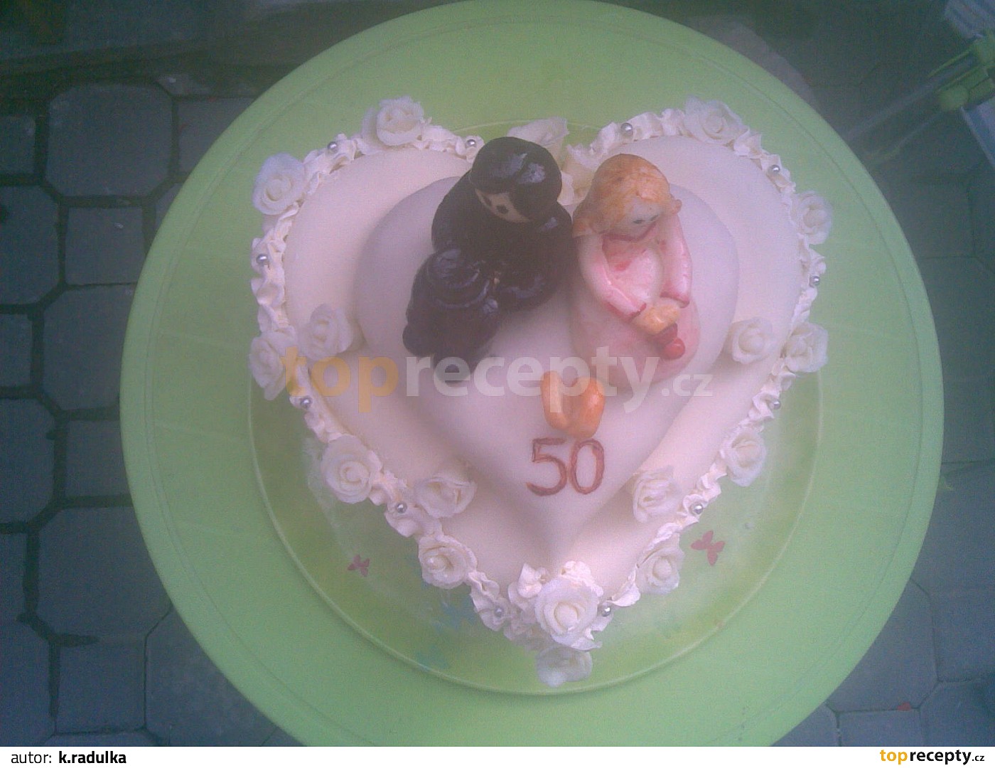 Dort pro 50. výročí svatby recept - TopRecepty.cz