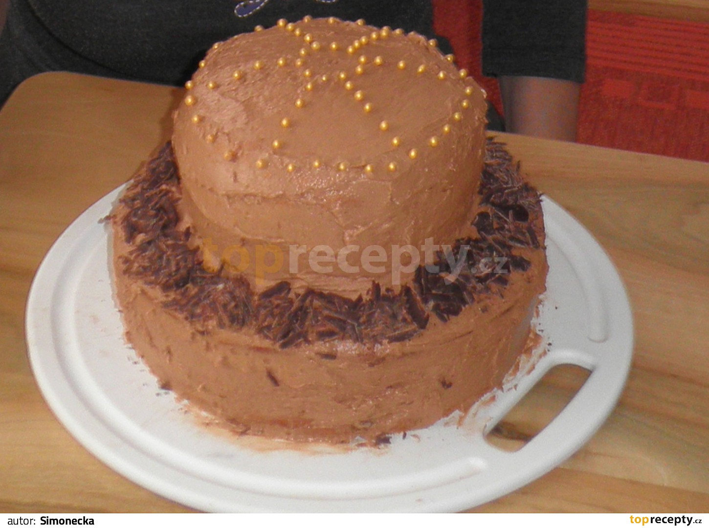 Čokoládový dort recept - TopRecepty.cz