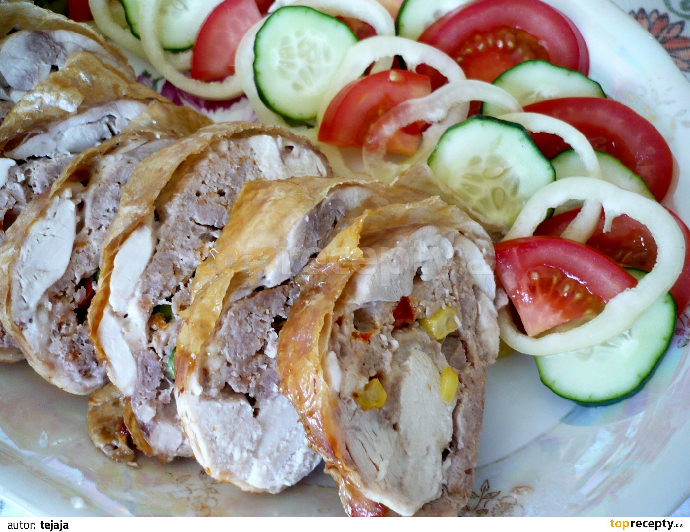 Kuřecí roláda I. recept - TopRecepty.cz