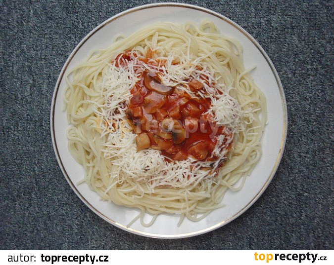 Milánské špagety recept - TopRecepty.cz