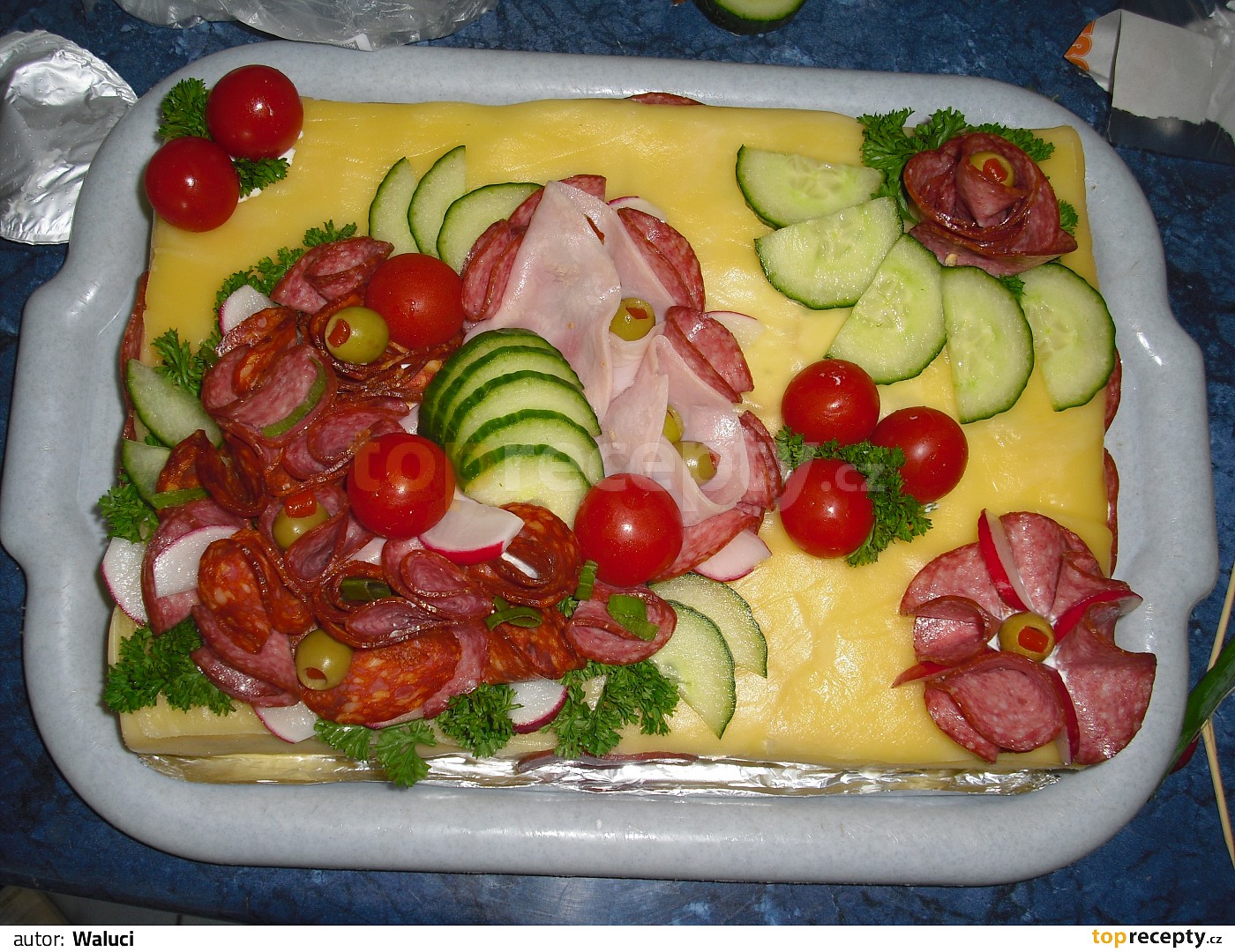 Moje slané dorty recept - TopRecepty.cz