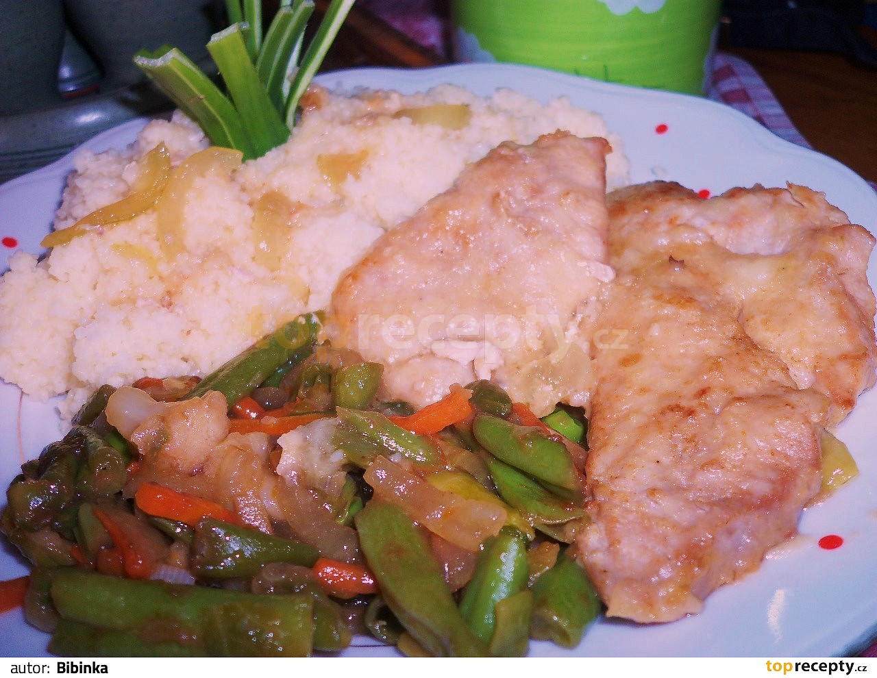 Rychlý oběd z vepřového masa recept - TopRecepty.cz