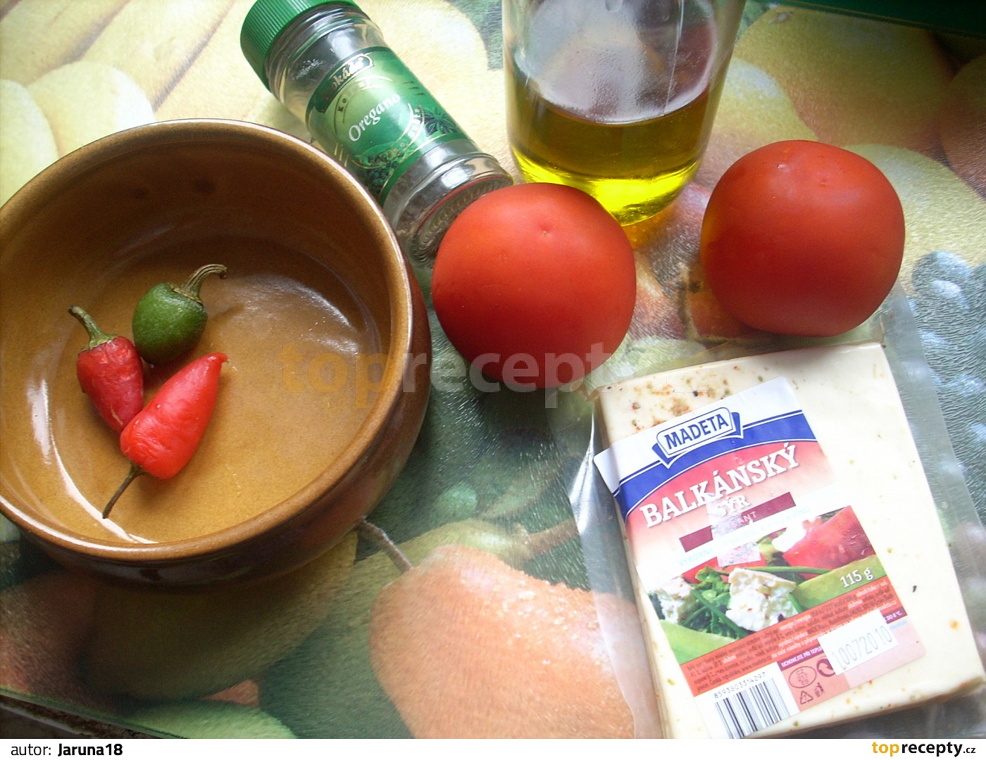 Sýr Feta s rajčaty recept - TopRecepty.cz