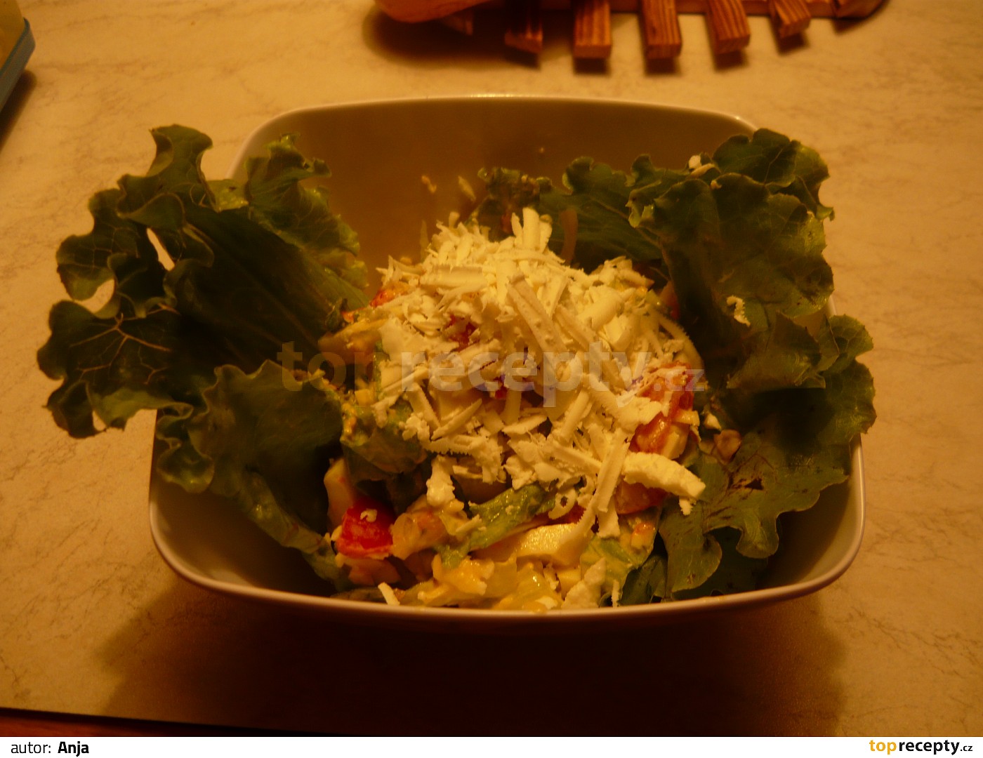 Vajíčkový salát recept - TopRecepty.cz