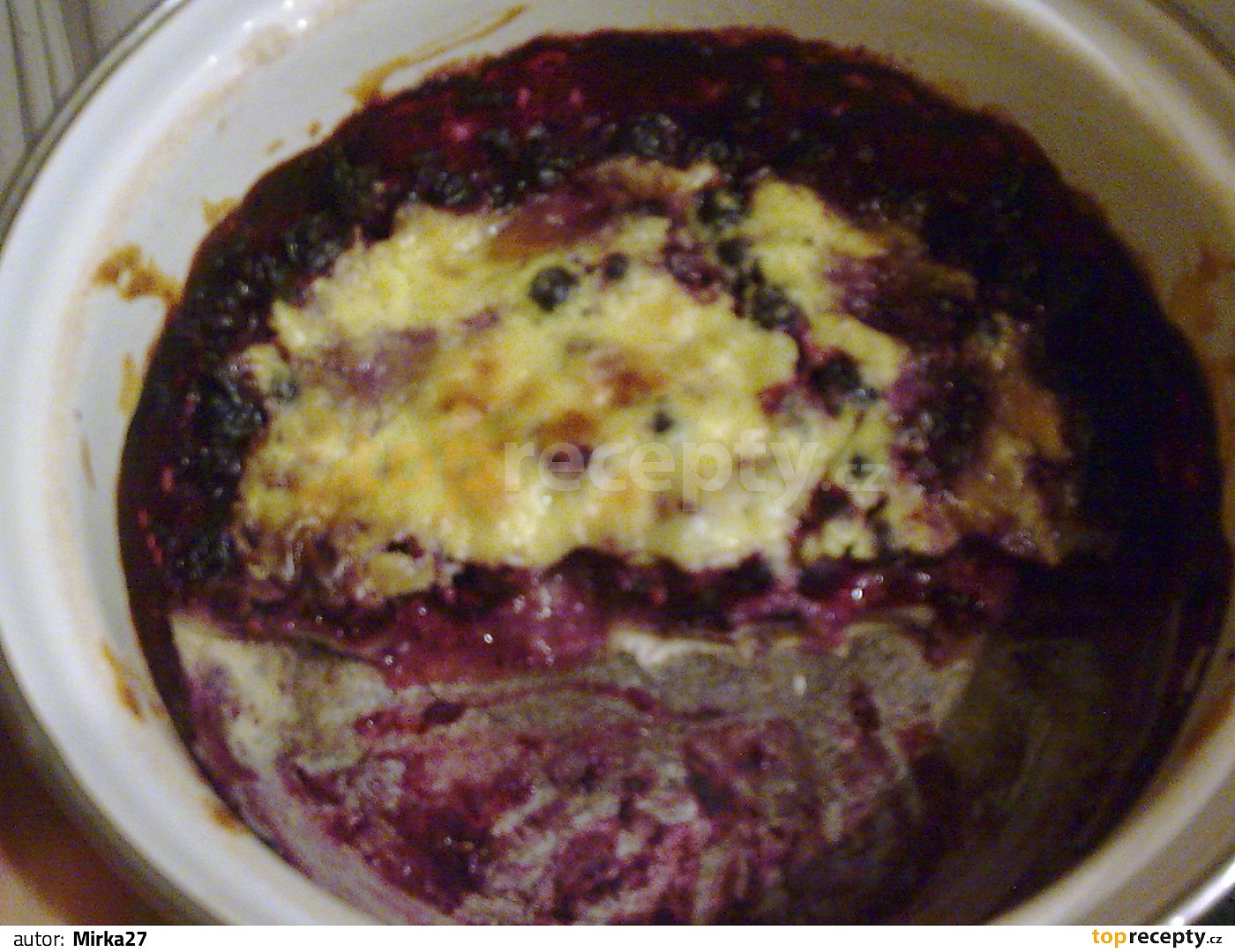 Zapečený černý rybíz recept - TopRecepty.cz Zapečený černý rybíz recept - TopRecepty.cz