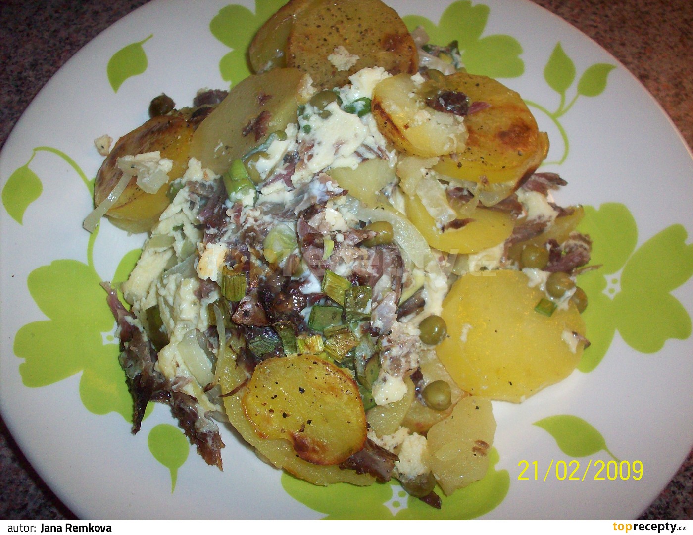 Francouzské brambory recept - TopRecepty.cz