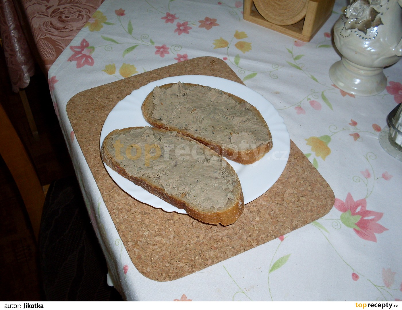 Játrová paštika recept - TopRecepty.cz