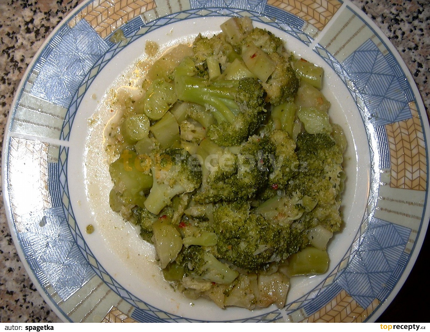 Opečená brokolice recept - TopRecepty.cz