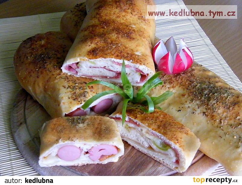 Slaný závin recept - TopRecepty.cz