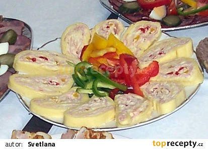 Sýrová roláda recept - TopRecepty.cz