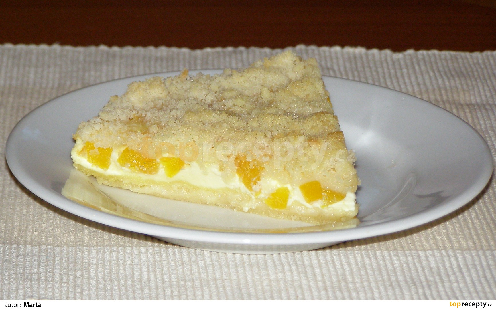 Tvarohový koláč č.2 recept - TopRecepty.cz