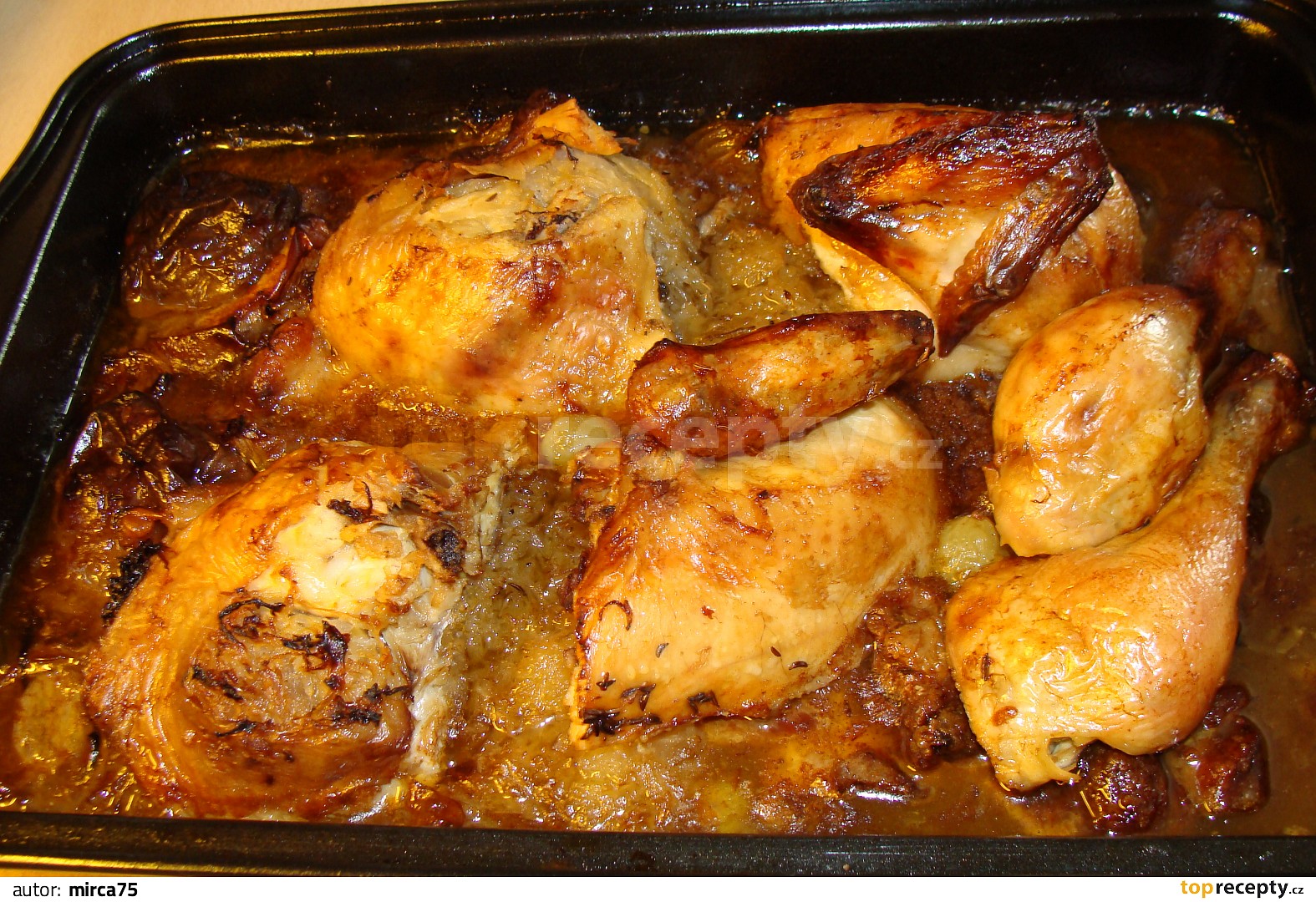 Kuře à la kachna recept - TopRecepty.cz