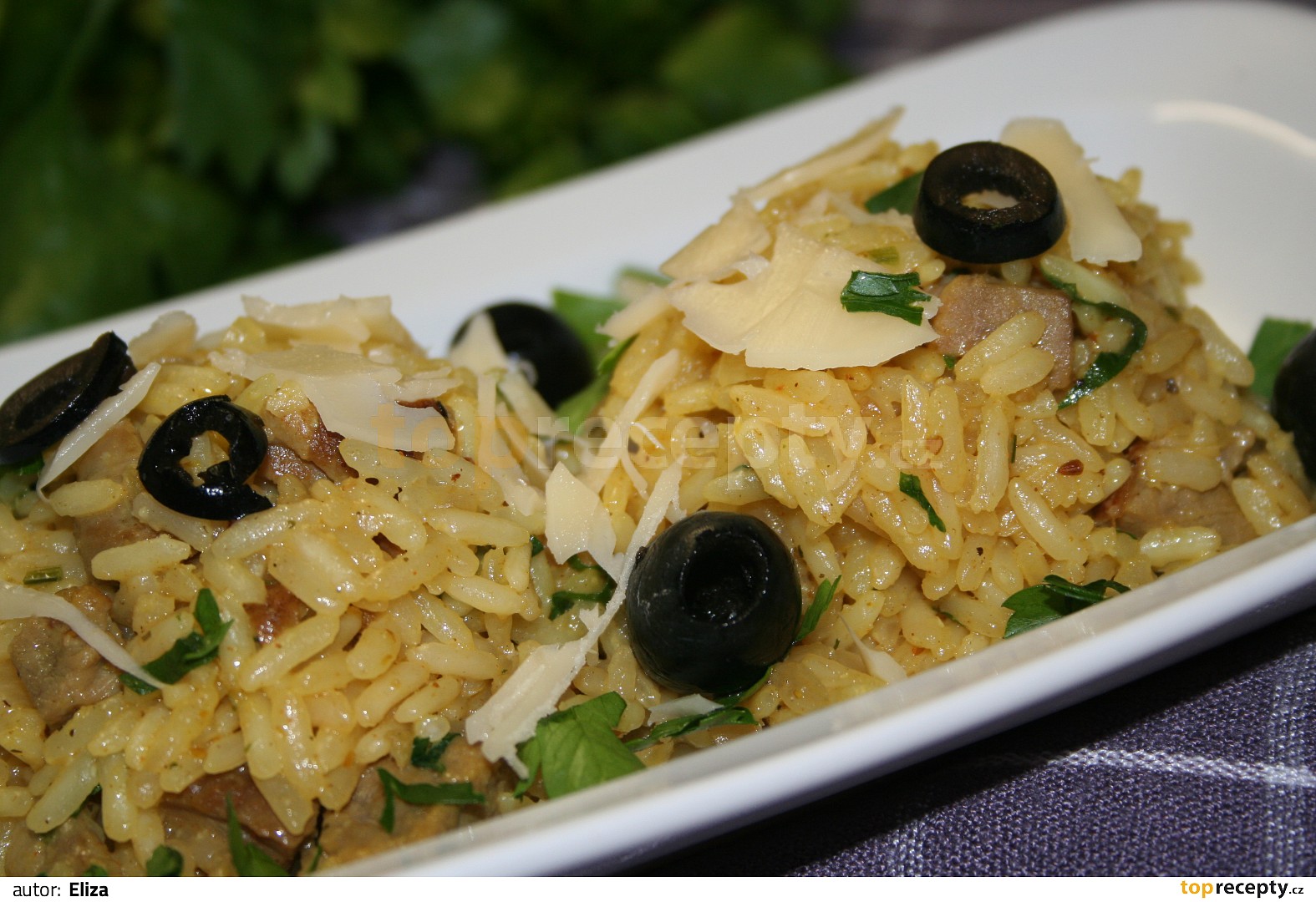 Rizoto z vepřového masa recept - TopRecepty.cz