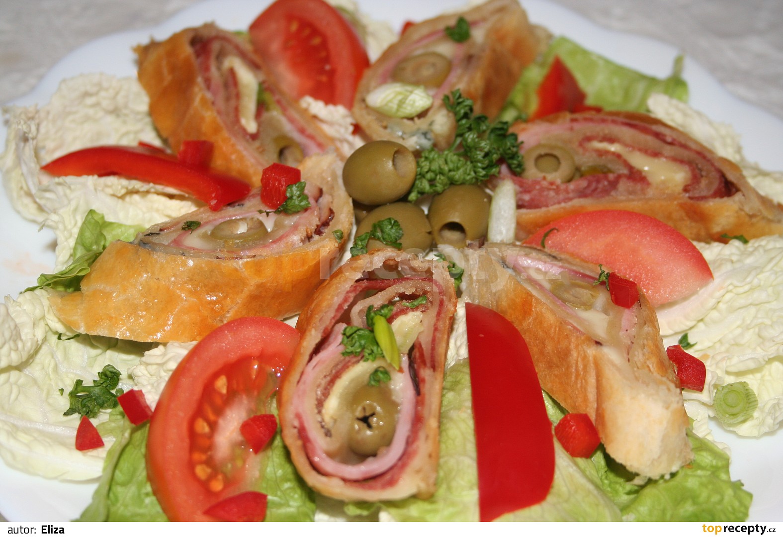 Slaný závin recept - TopRecepty.cz