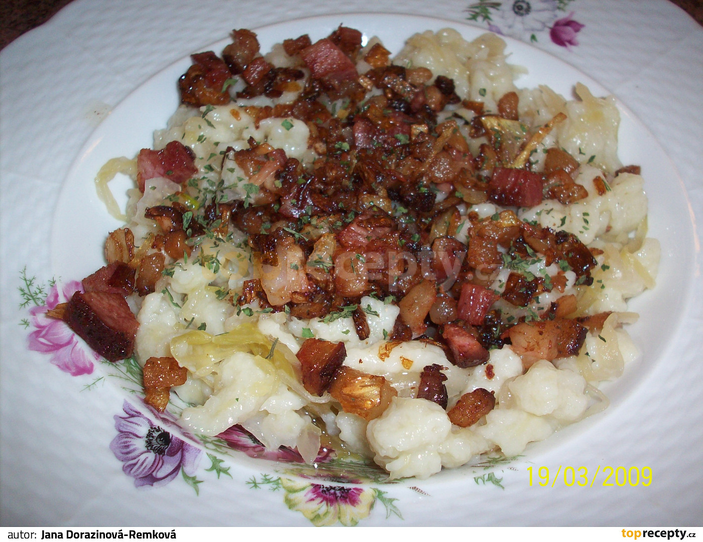 Strapačky se zelím recept - TopRecepty.cz