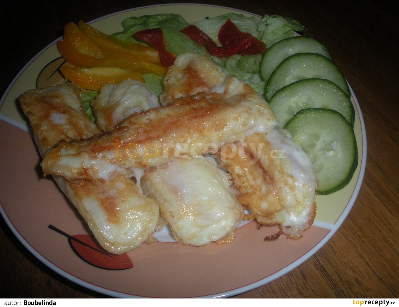 Sýrová rolka v pivním těstíčku recept - TopRecepty.cz