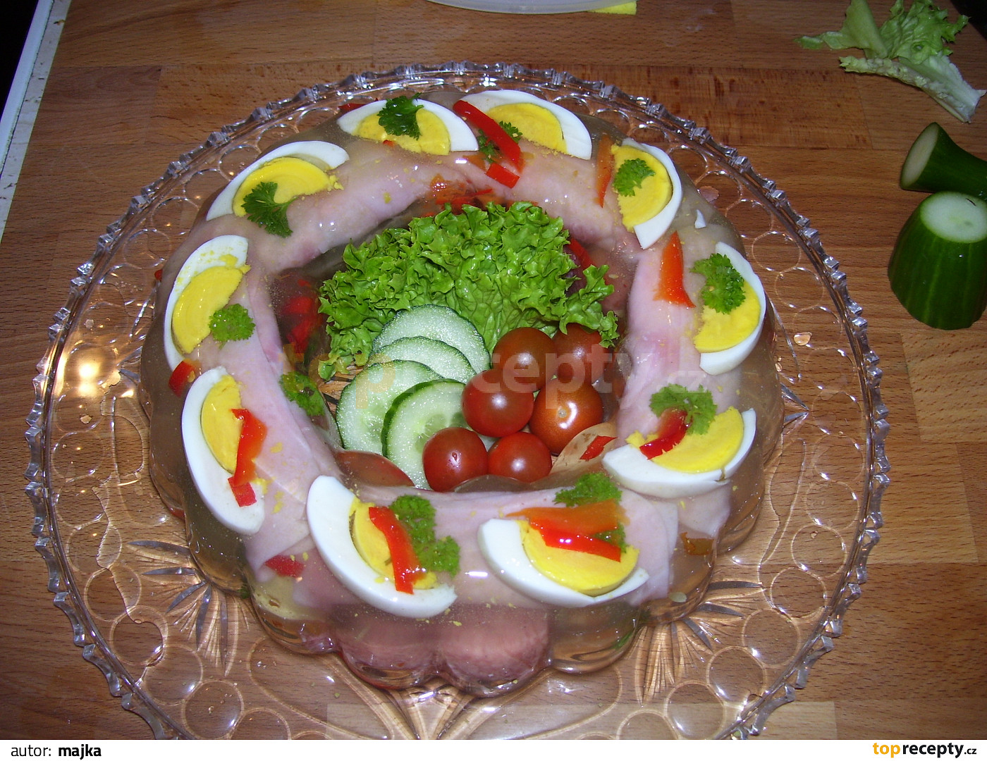 Aspikový dort recept - TopRecepty.cz