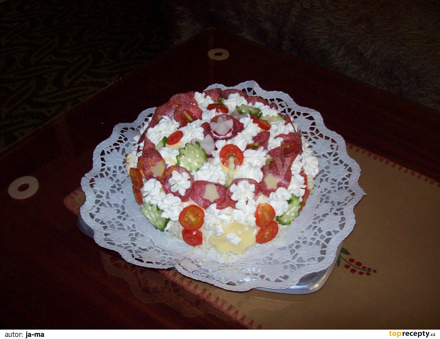 Chlebový dort recept - TopRecepty.cz