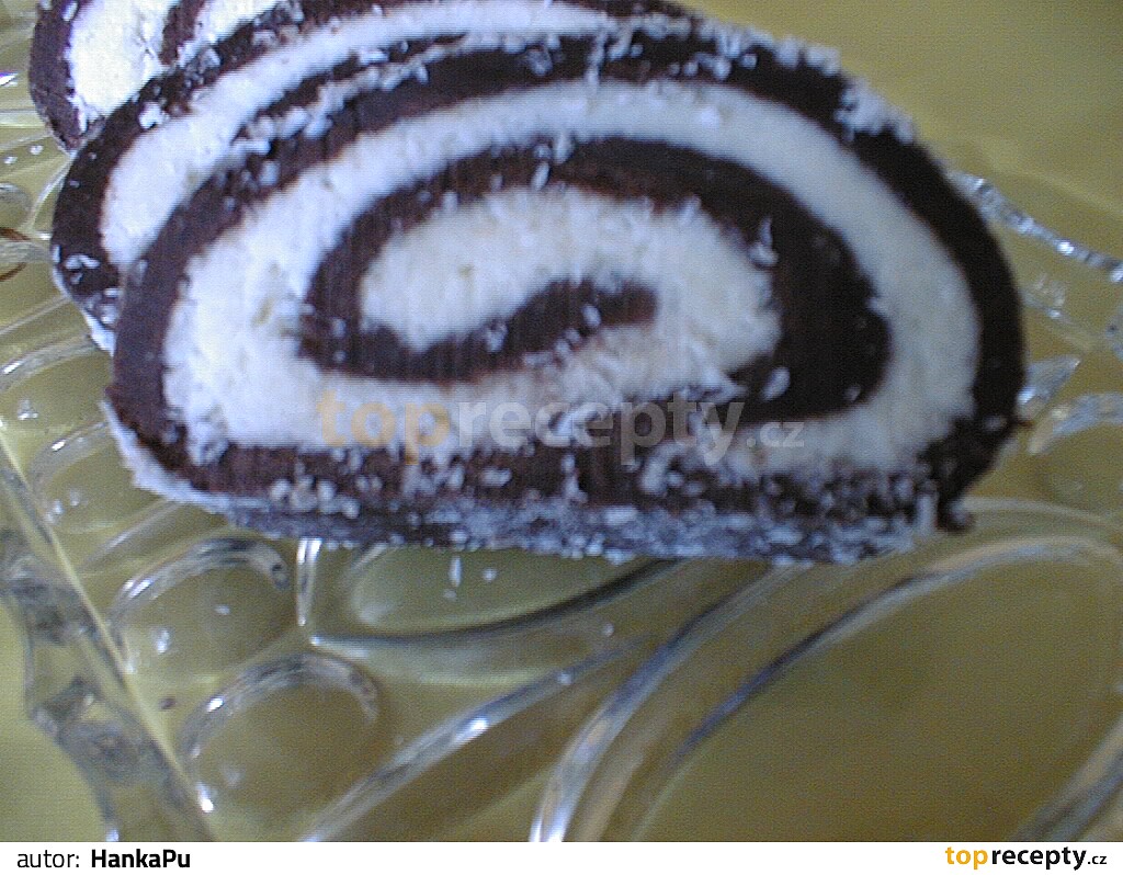 Nepečená kokosová roláda recept - TopRecepty.cz