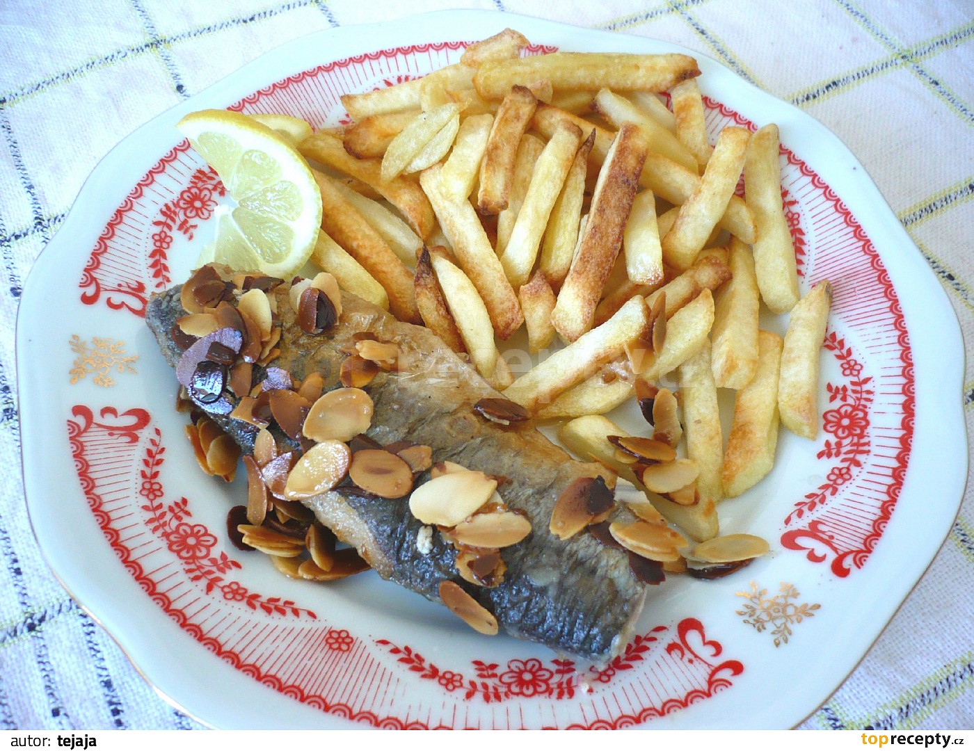 Sledi s mandlemi recept - TopRecepty.cz