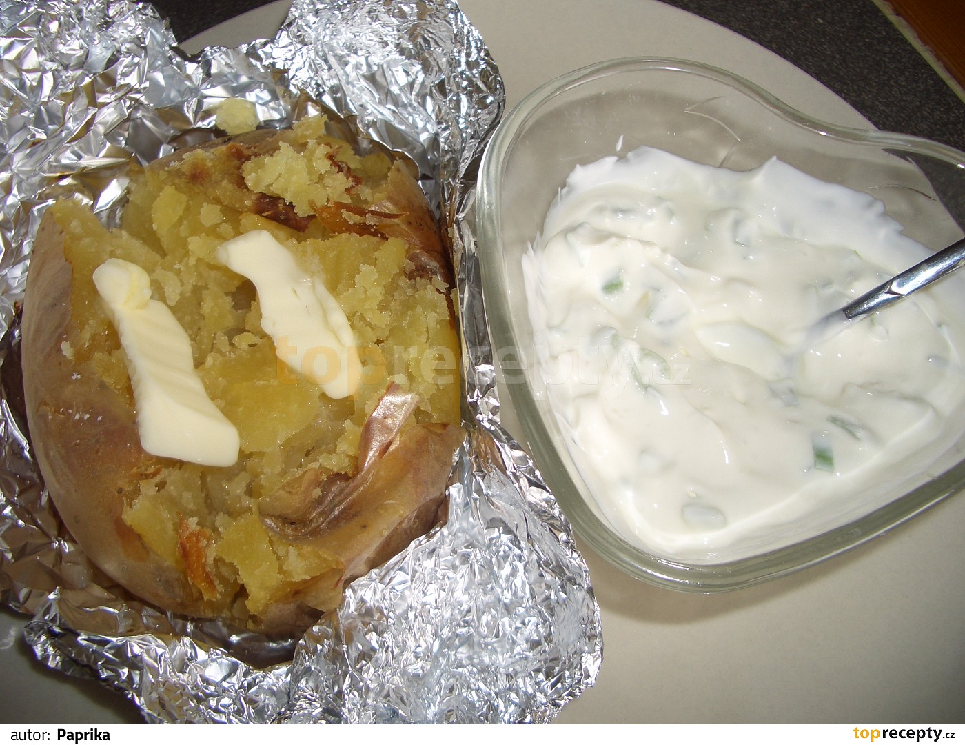 Americké brambory recept - TopRecepty.cz