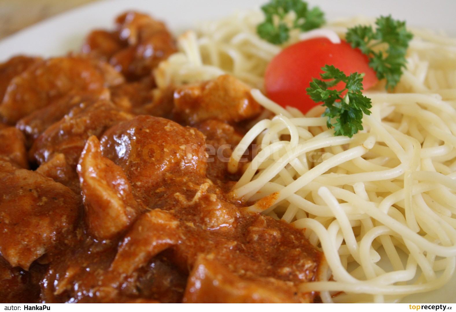 Kuřecí perkelt II. recept - TopRecepty.cz