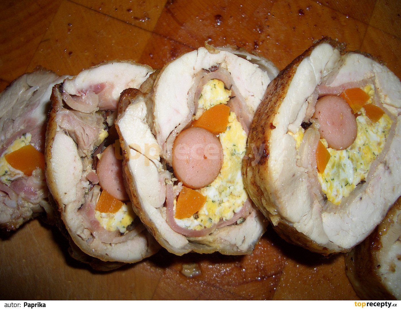 Kuřecí roláda recept - TopRecepty.cz