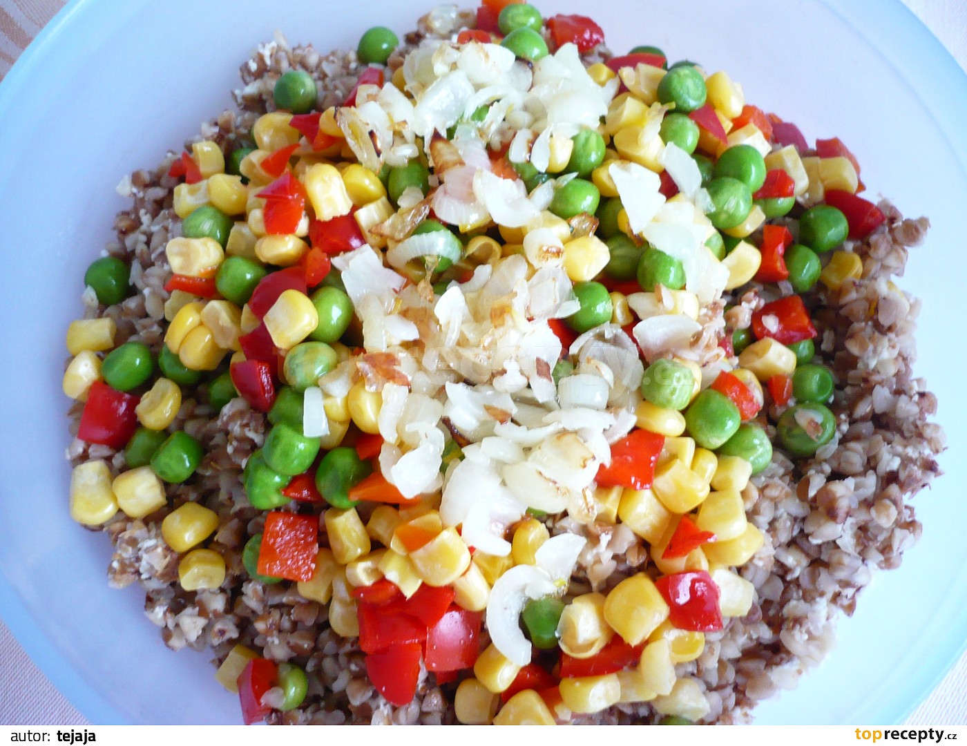 Pohanka s brynzou recept - TopRecepty.cz