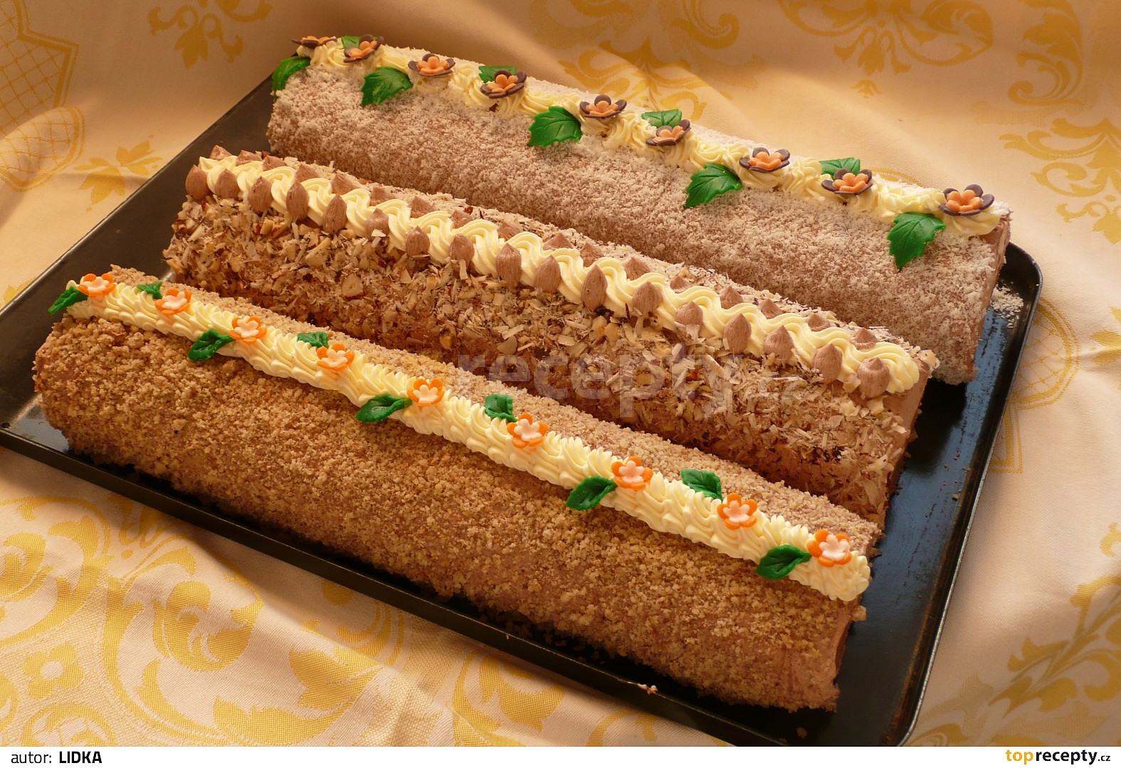 Rolády, řez recept - TopRecepty.cz