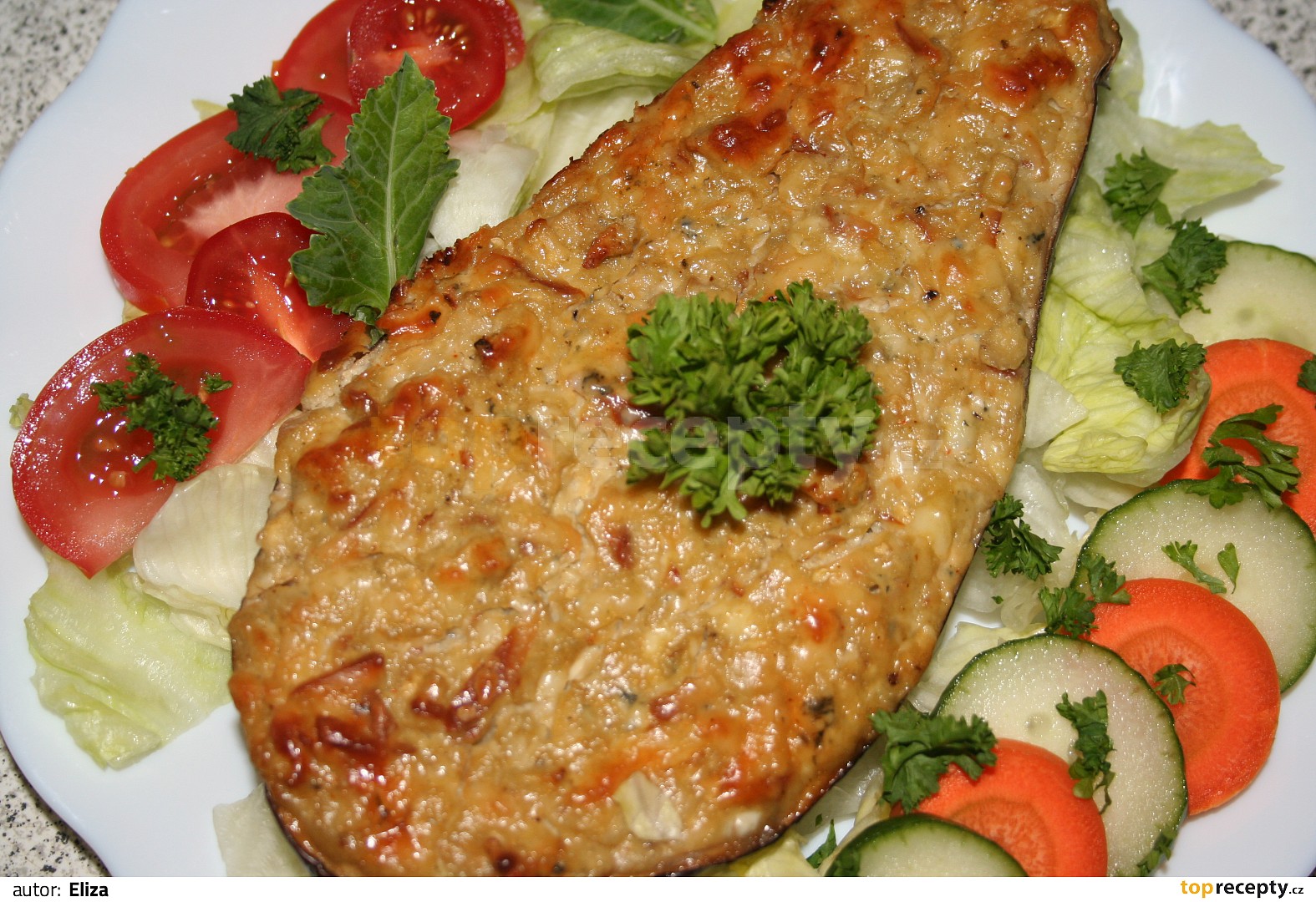 Sýrový lilek recept - TopRecepty.cz