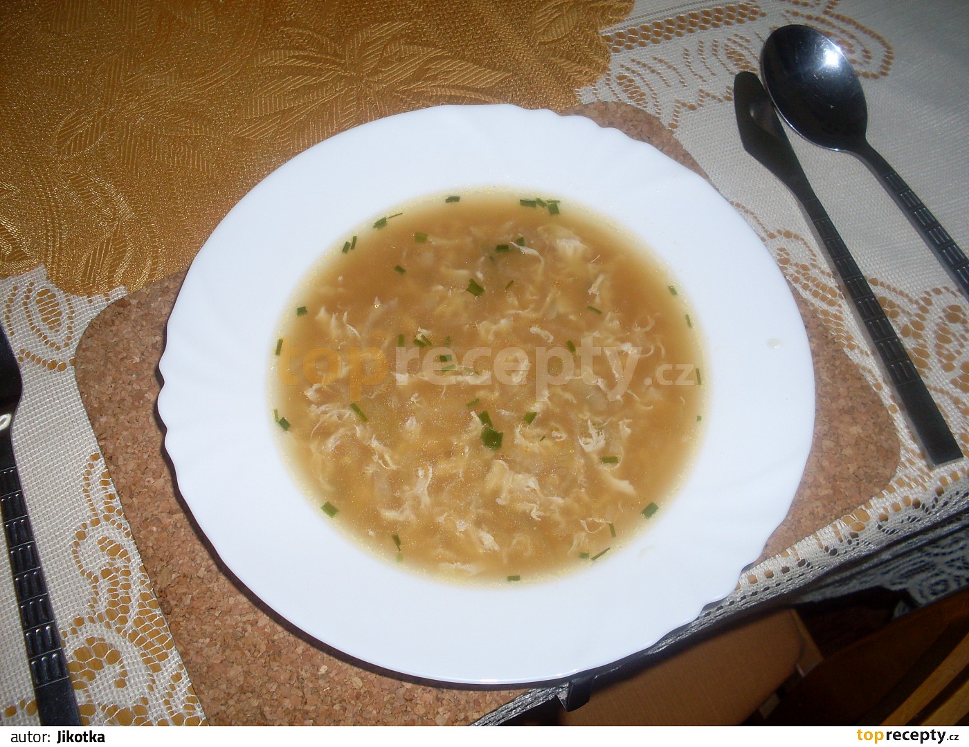 Drožďová polévka recept - TopRecepty.cz