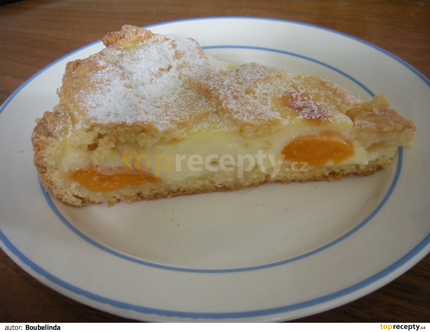 Mřížkový koláč Pavího Očka recept - TopRecepty.cz