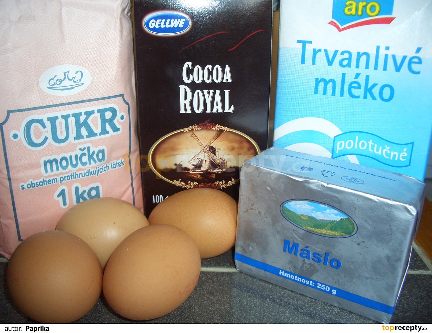 Pařížský krém jednoduchý recept - TopRecepty.cz