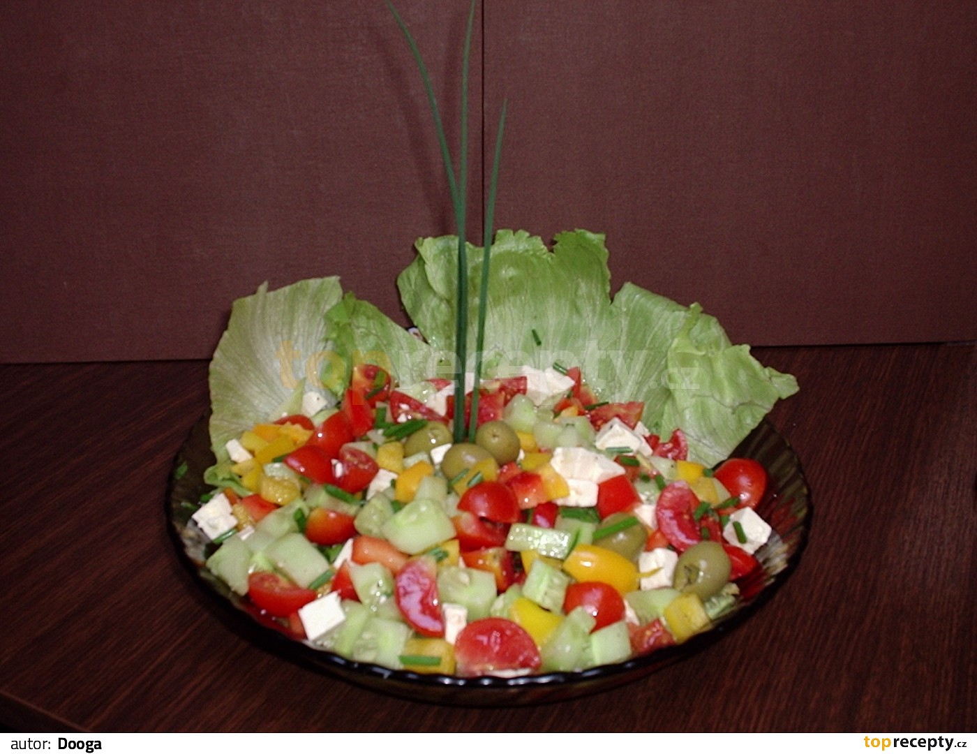 ŘECKÝ SALÁT jak ho dělám já recept - TopRecepty.cz