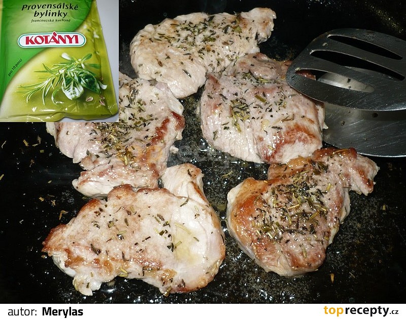 Provensálské medailonky z panenky recept - TopRecepty.cz