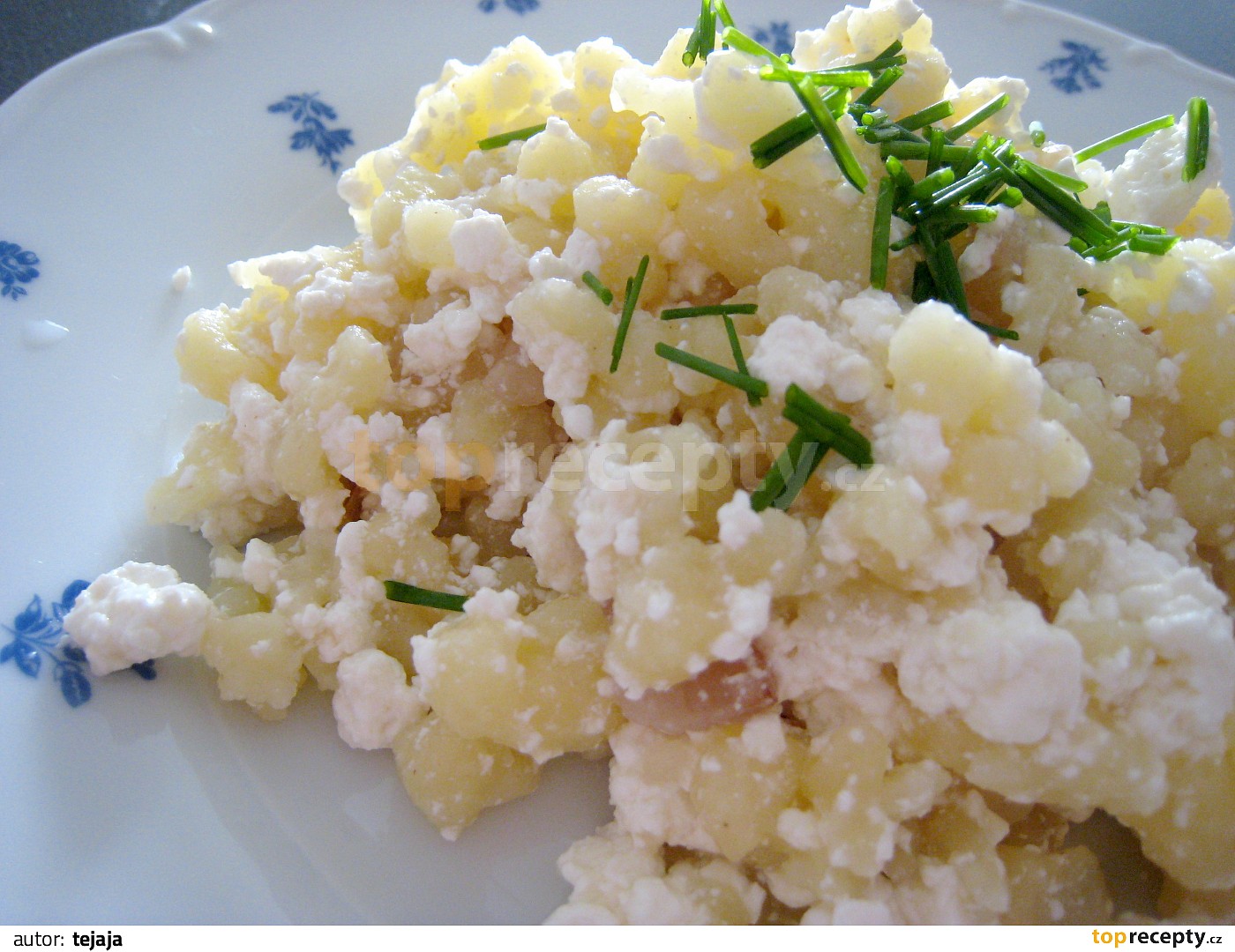 Strapačky s tvarohem recept - TopRecepty.cz