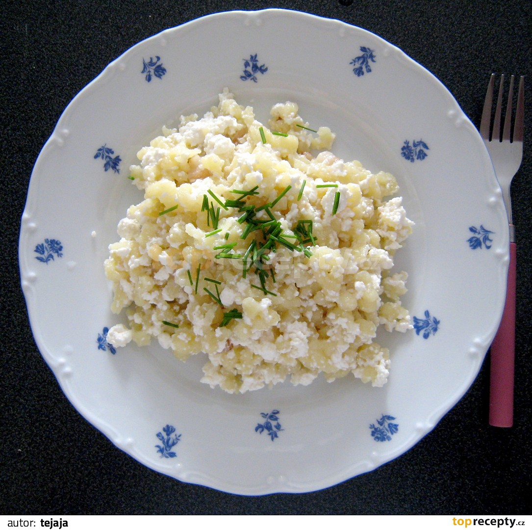 Strapačky s tvarohem recept - TopRecepty.cz