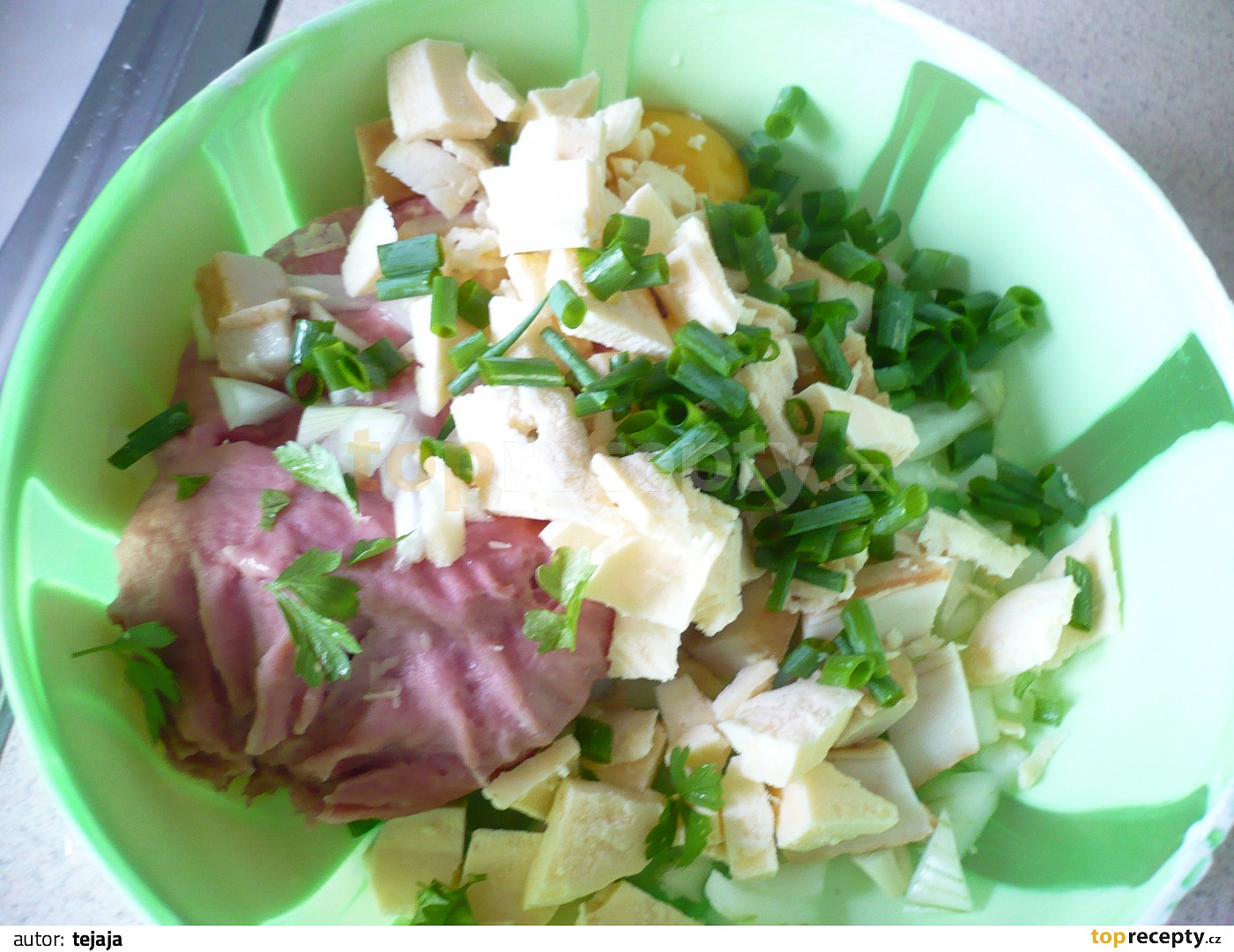 Plněný patizon recept - TopRecepty.cz