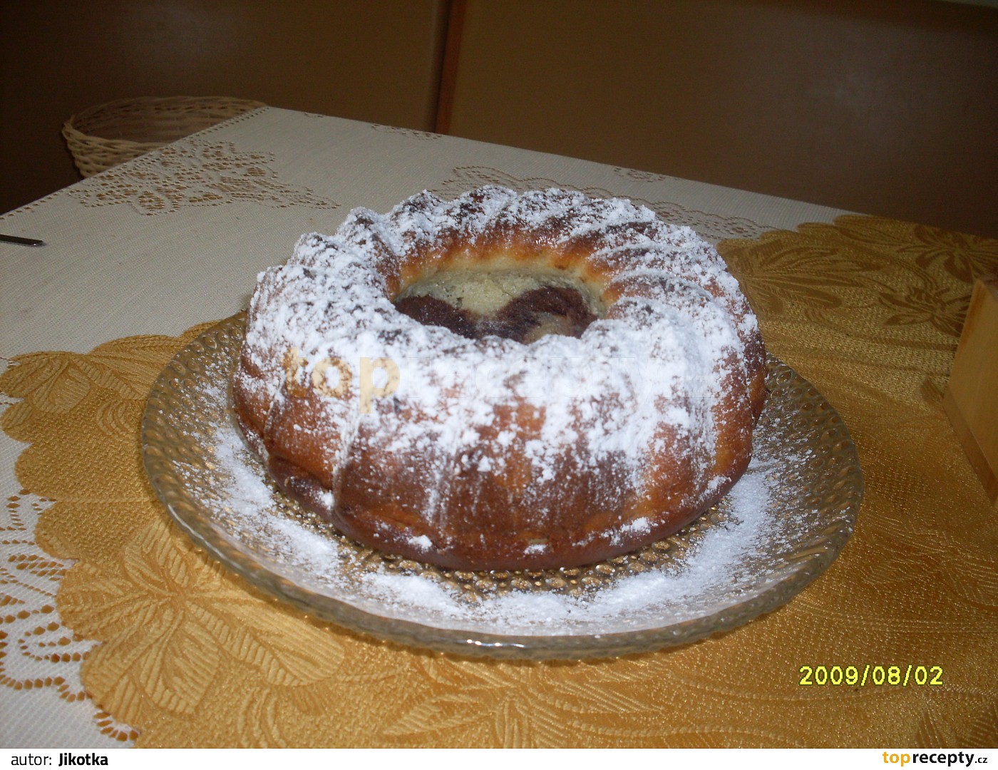 Tvarohová bábovka recept - TopRecepty.cz