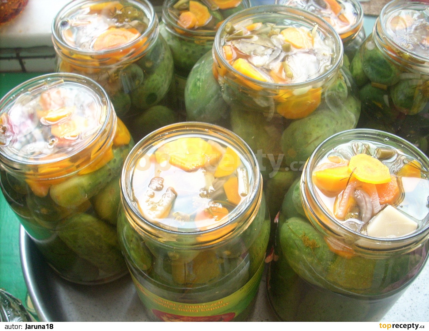 Výborné sterilované okurky recept - TopRecepty.cz