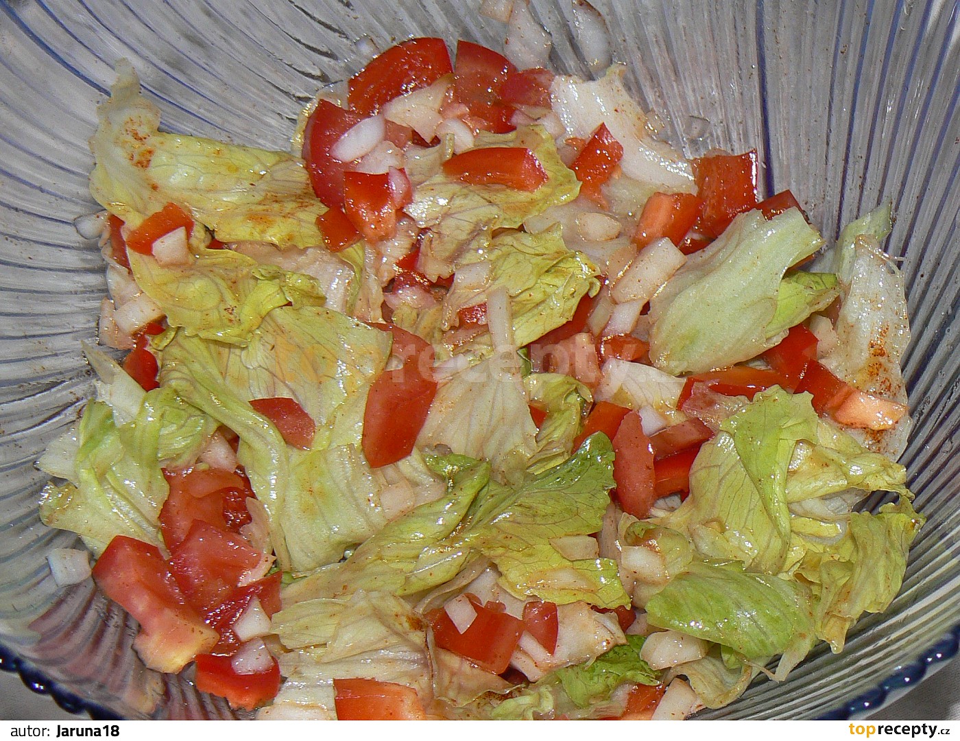Ledový salát recept - TopRecepty.cz