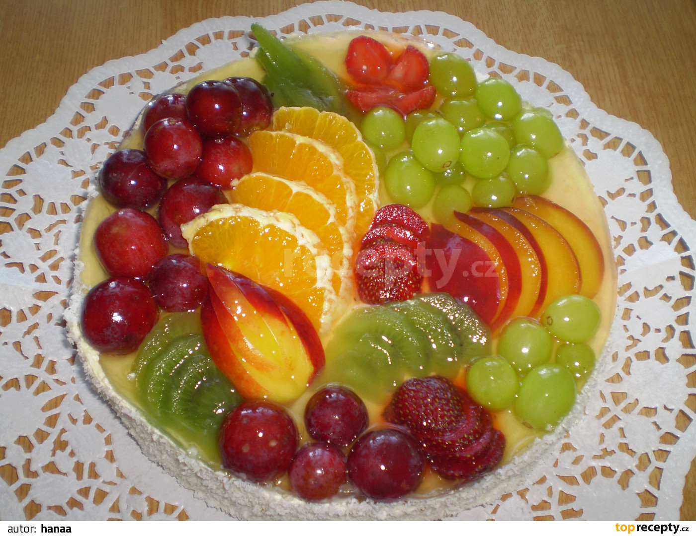 Ovocný dort recept - TopRecepty.cz