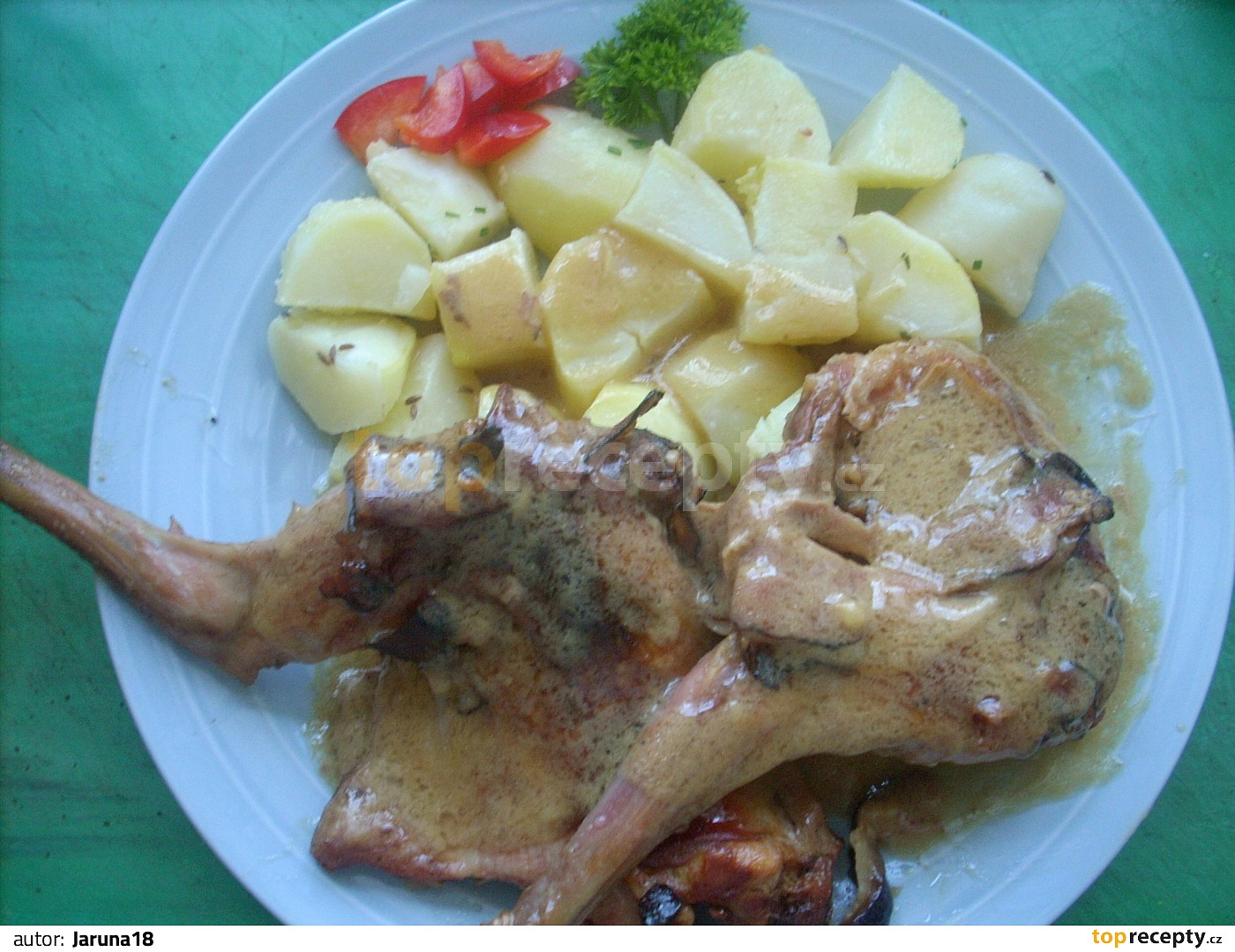 Pečený králík 2 recept - TopRecepty.cz