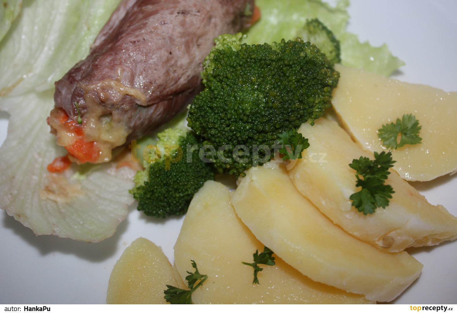 Plněný vepřový závitek - TopRecepty.cz