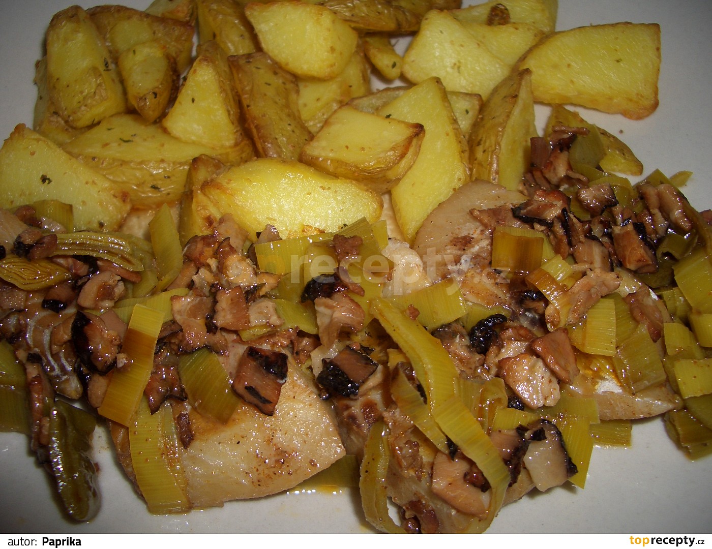 Štika na pórku - TopRecepty.cz