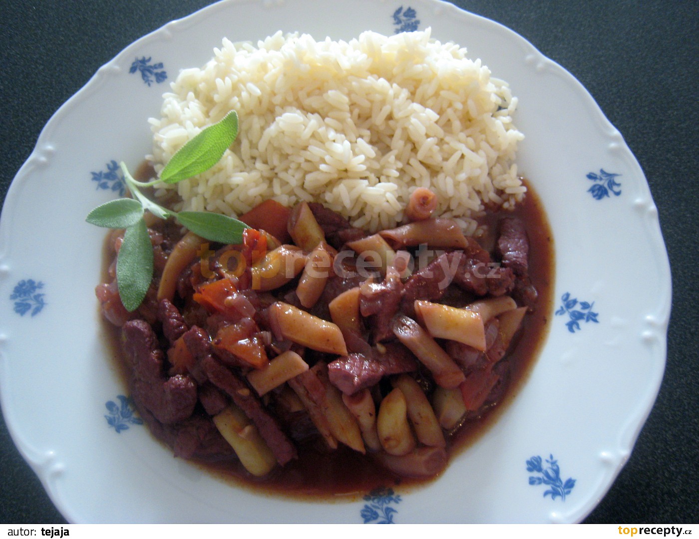 Vepřové ragů recept - TopRecepty.cz