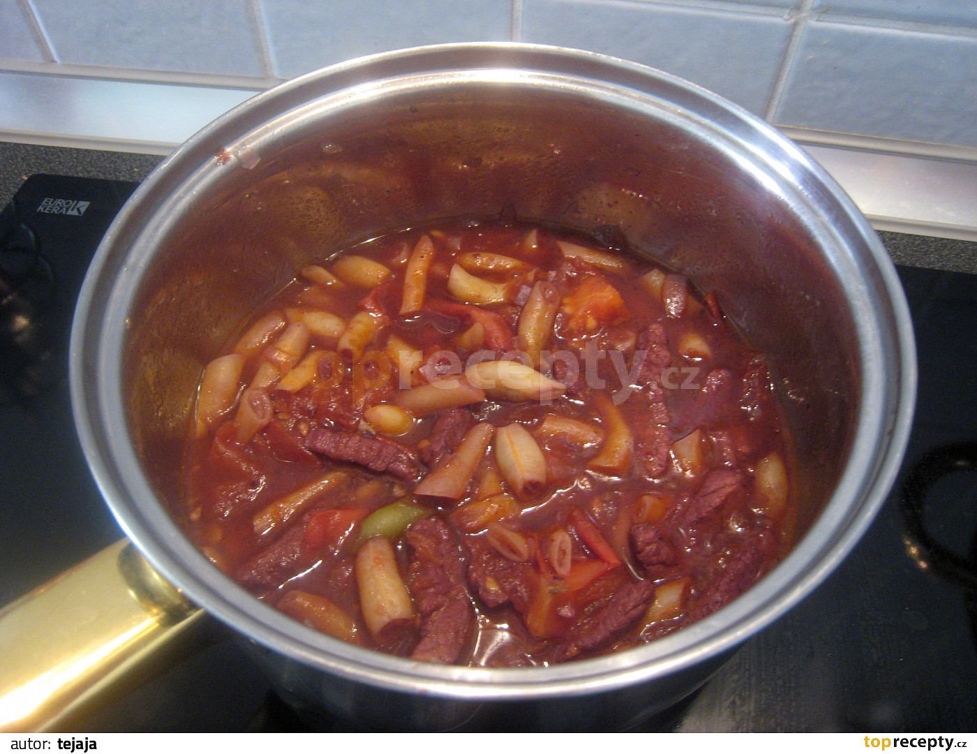 Vepřové ragů recept - TopRecepty.cz